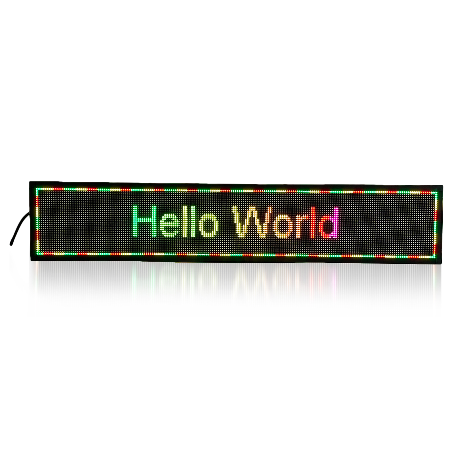 P5 outdoor full color Programmable scrolling LED screen billboard Sign ...